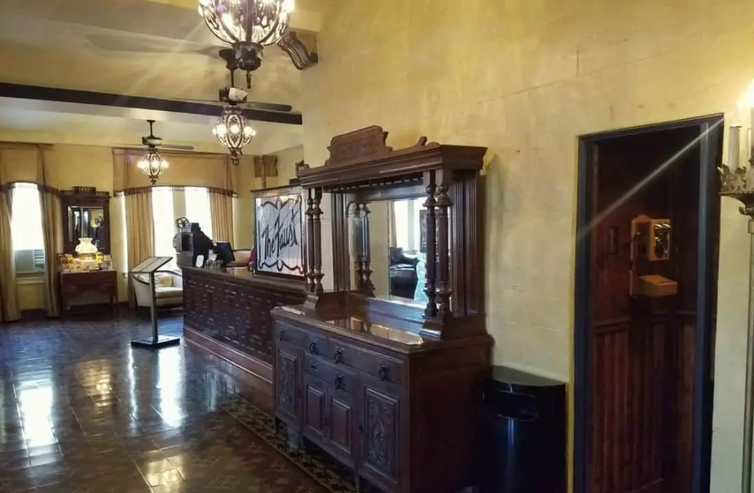 The Haunted Faust Hotel in New Braunfels, Texas
