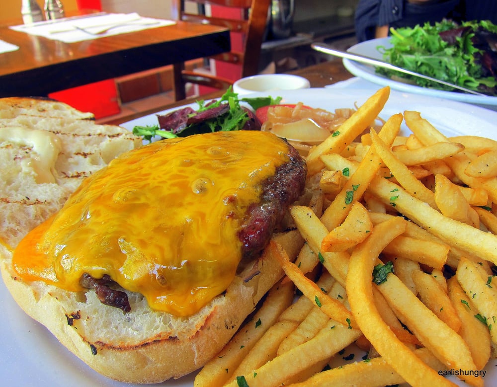 Best Burger in San Francisco - Chez Maman East French Bistro